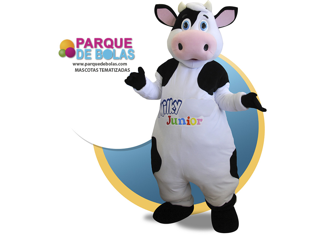 Mascota VACA - Parquedebolas.com