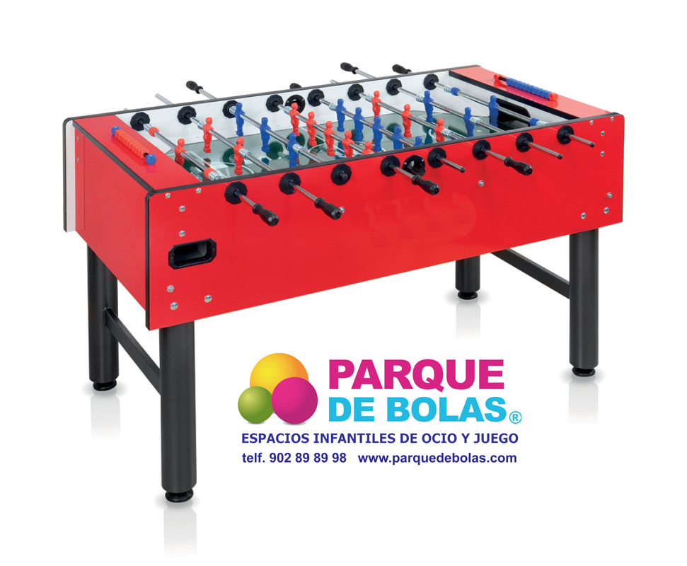 Futbolin Torneo profesional sin monedas - Parquedebolas.com