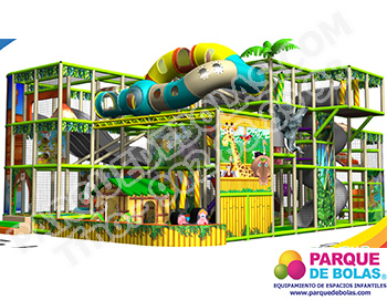 Parque de bolas tematico AFRICA - Parquedebolas.com